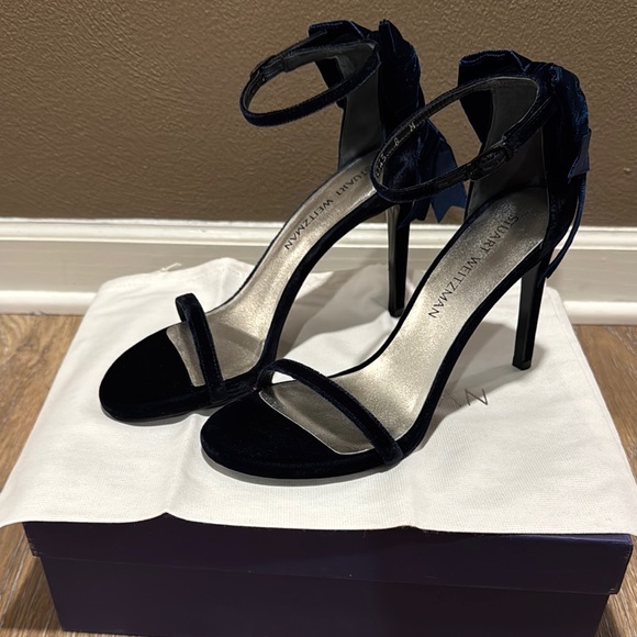 Stuart Weitzman | Shoes | Stuart Weitzman Blue Heels Elegant High ...